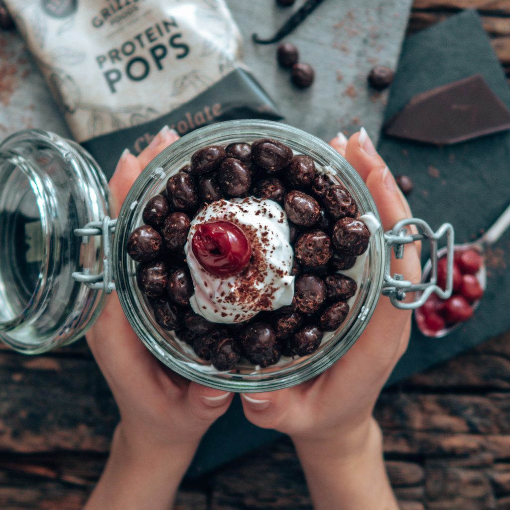 Low Carb Dessert - Schwarzwälder Kirsch • Grizzly Foods