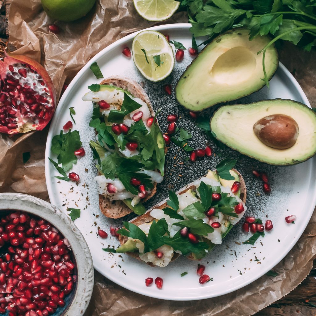 Ceviche Sandwich - mit Avocado und Kräutersalat • Grizzly Foods